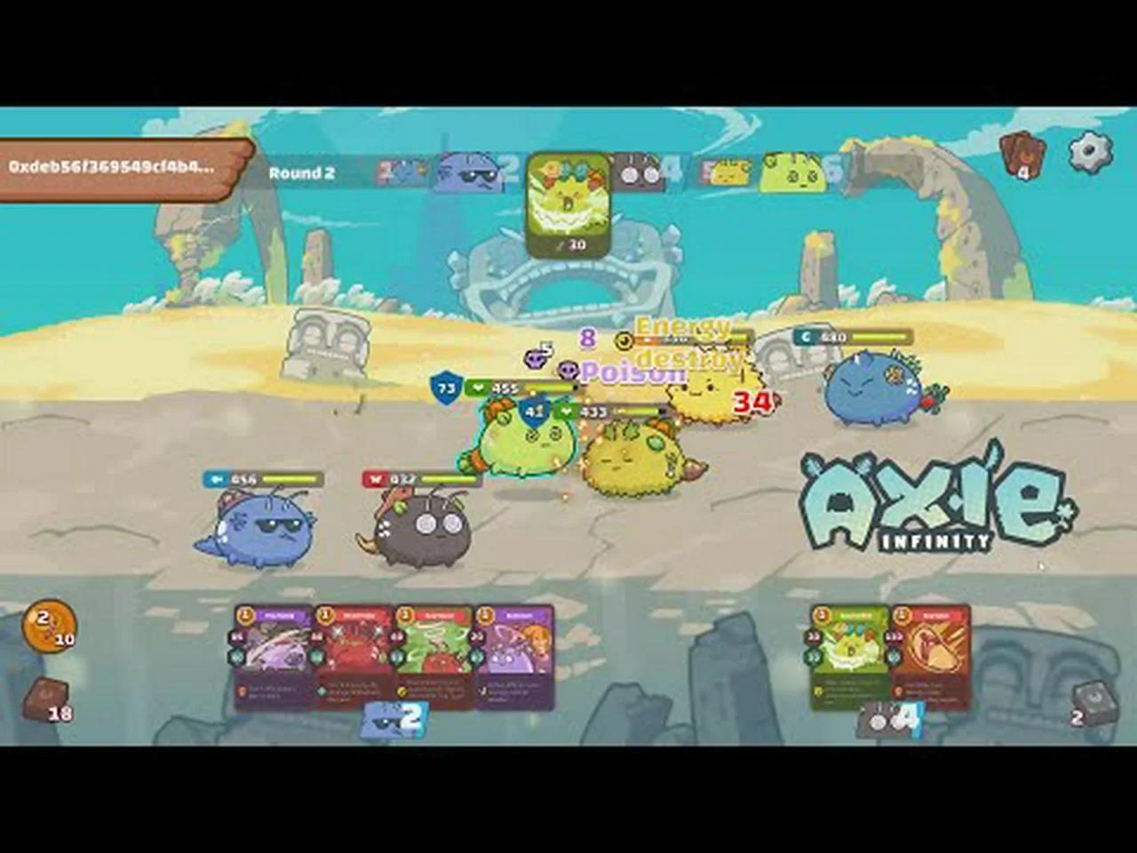 Axie Infinity - Let's Play 10 Arena Games