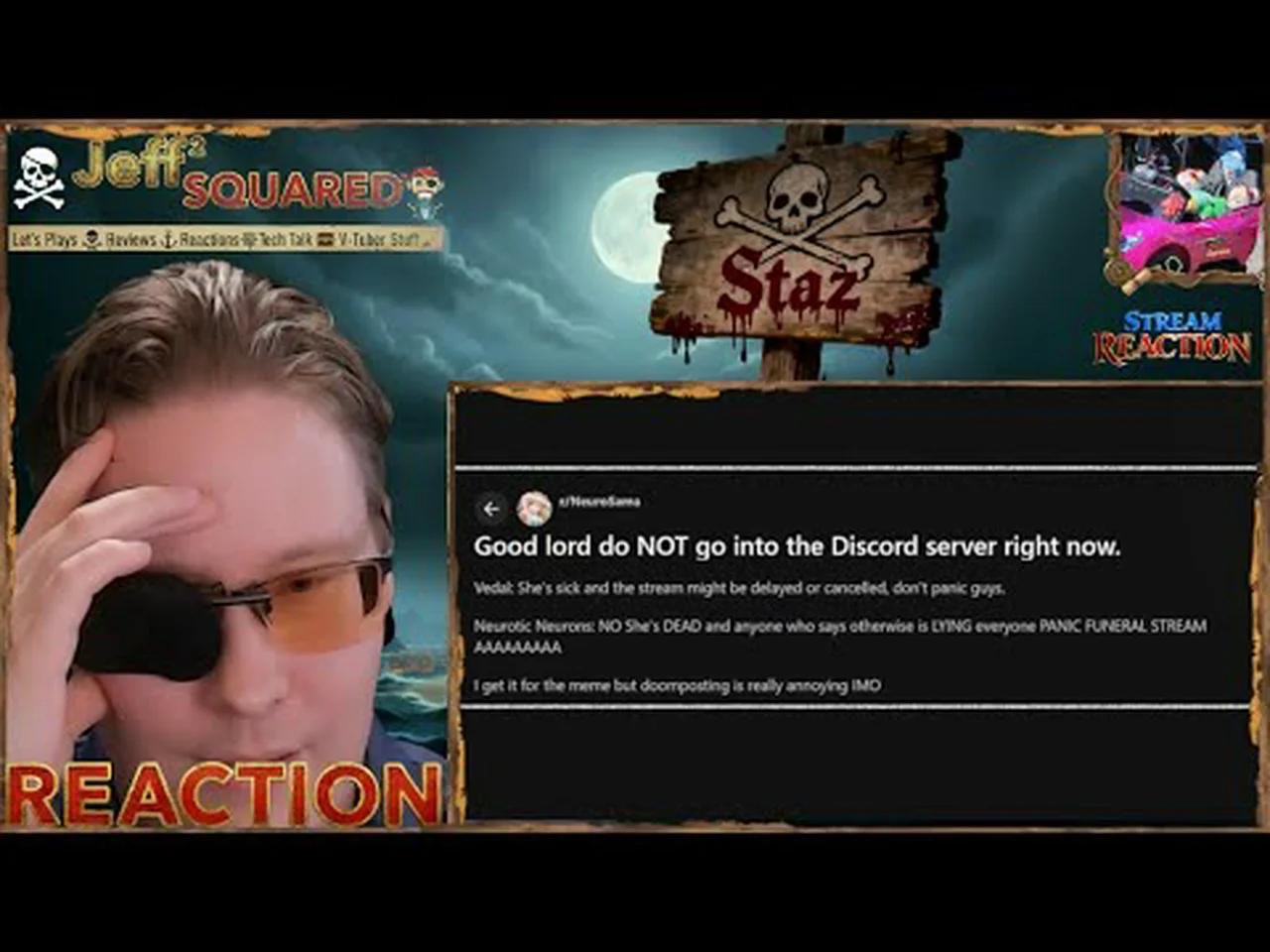 Neuro Sama Got Sick, Neurocrd Freaks Out︱REACTION (Staz, Neurosama)