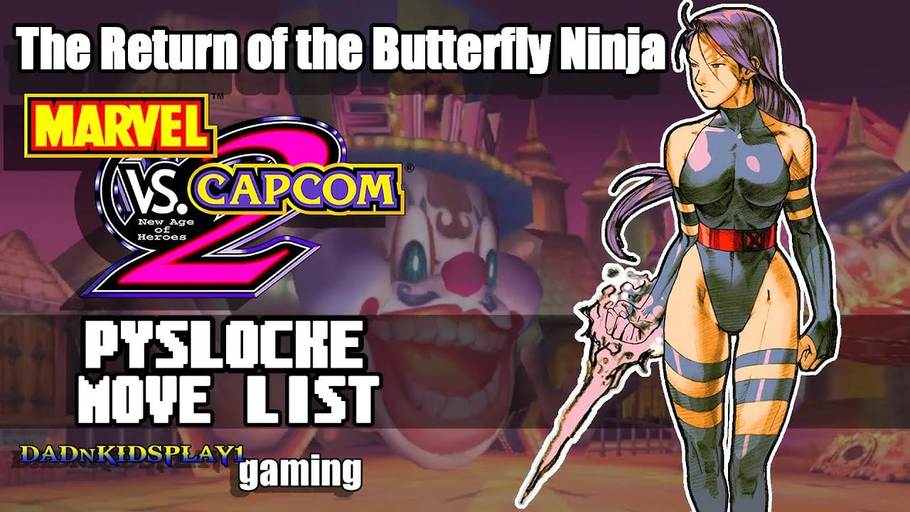 mastering Psylocke's mvc2 moves: level up your gameplay