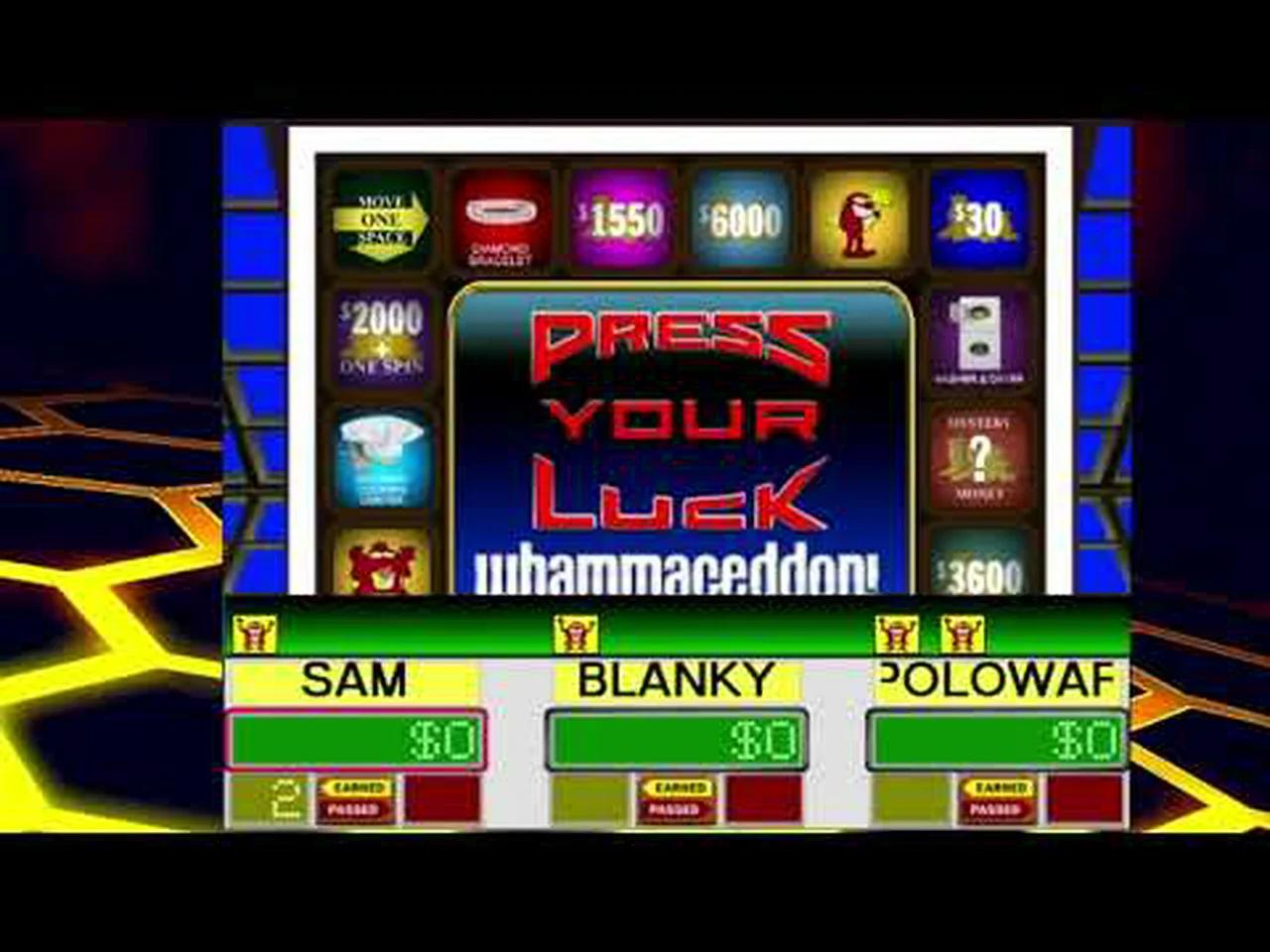 Playing Press Your Luck Whamageddon Expert Edition!
