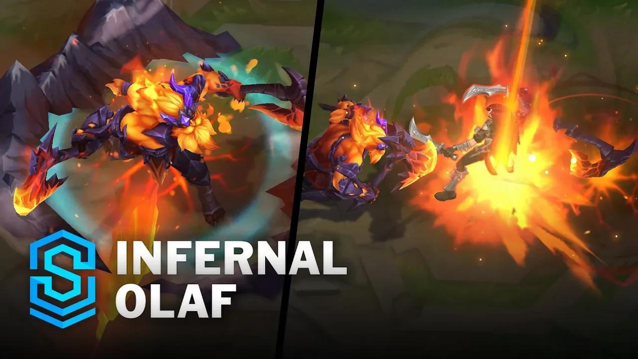 Infernal Olaf Skin Spotlight - Pre-Release - PBE Preview - League of ...