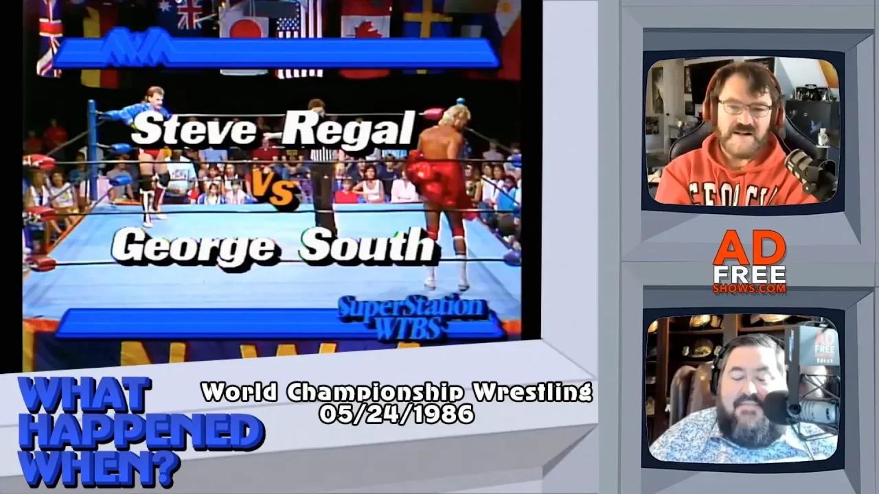 Tony Schiavone calls Steve Regal vs George South