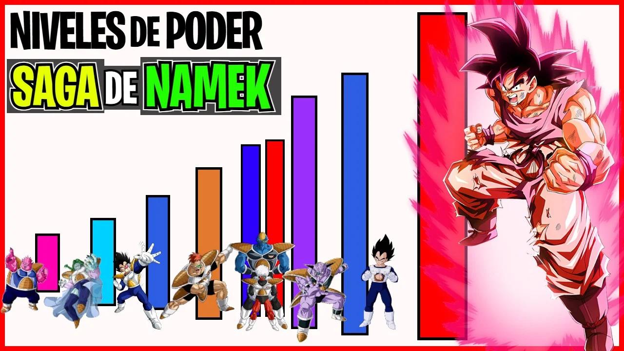 NIVELES de PODER SAGA NAMEK 🔥 (ACTUALIZADOS y CORREGIDOS) || ZENKAI Z
