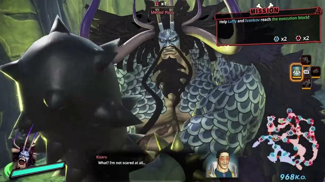 One Piece Pirate Warriors 4 - Extreme Hybrid Kaido and Enhanced Dragon ...