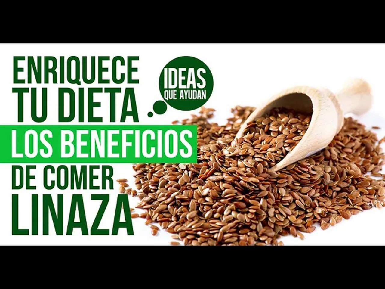 BENEFICIOS DE LA LINAZA Y ACEITE DE LINAZA PARA TU SALUD 🍃