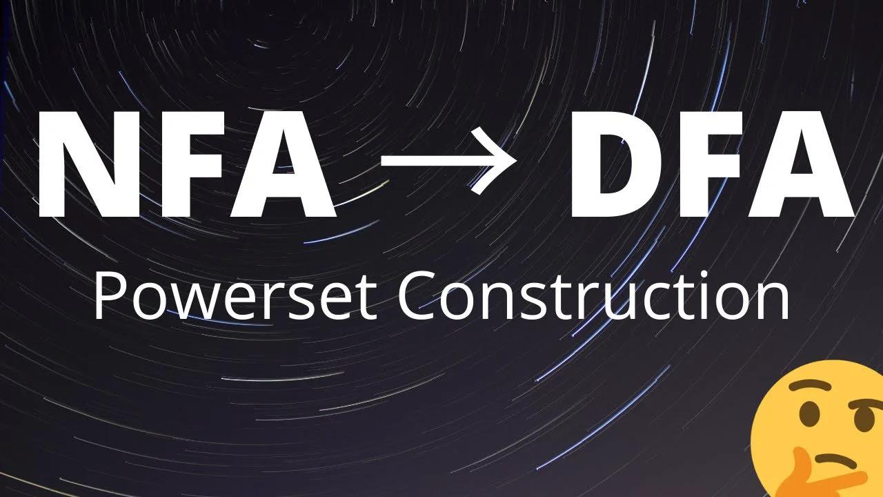 Conversion of NFA to DFA