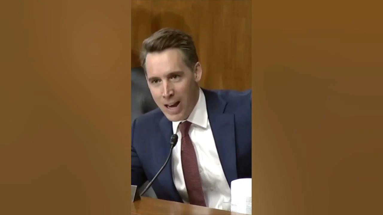 Senator Hawley confronts DOI secretary Haaland on Climate Change.