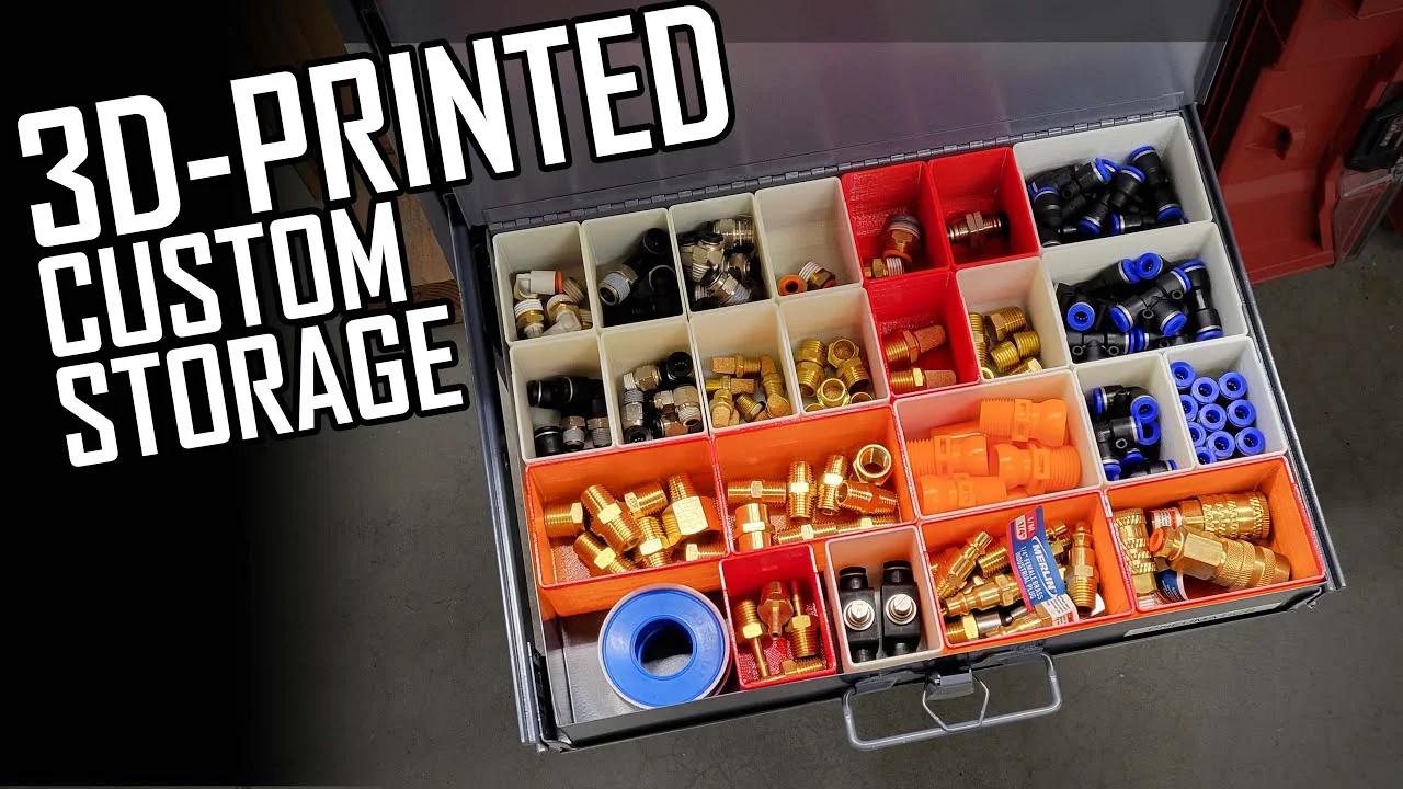 Create the Perfect Storage Solution with 3D Printing!