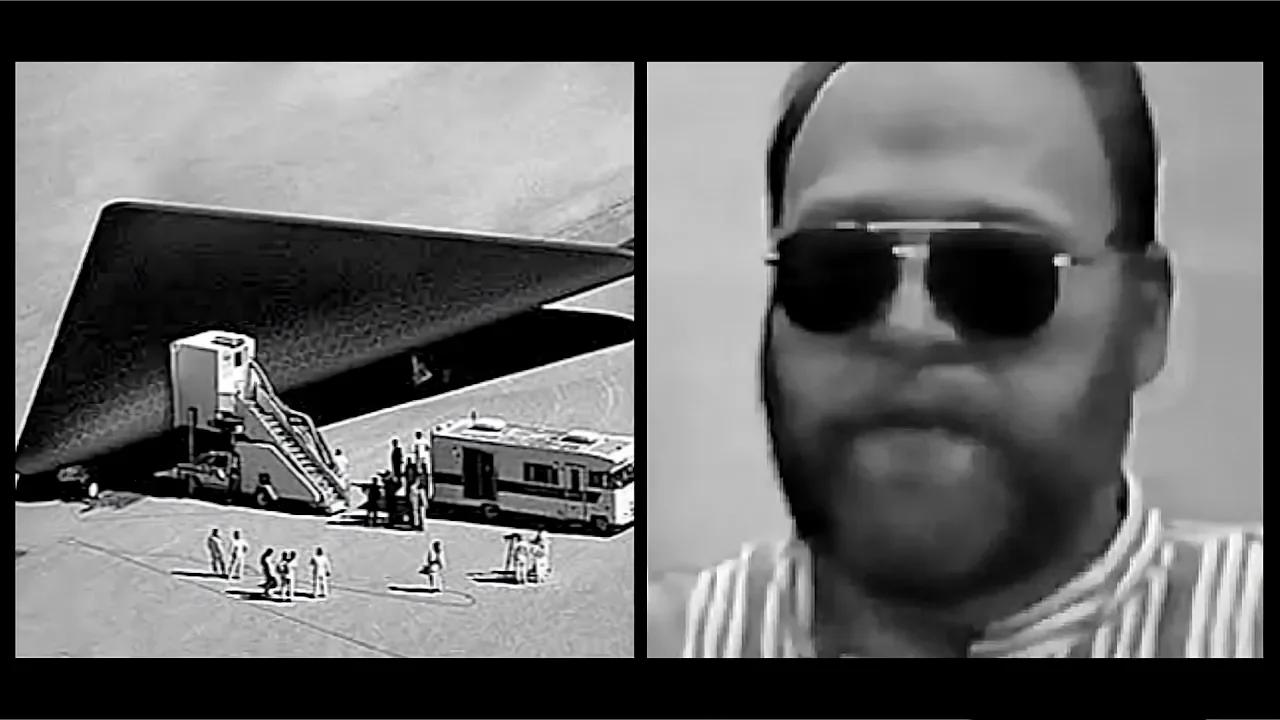 Area 51 whistleblower Edgar Fouché talks about the TR-3B flying triangle