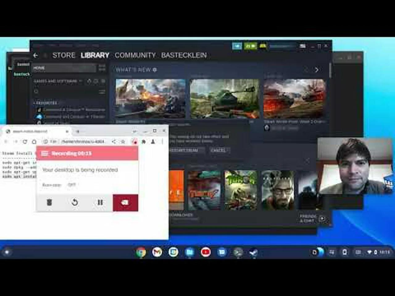 Install Steam on Chrome OS Flex