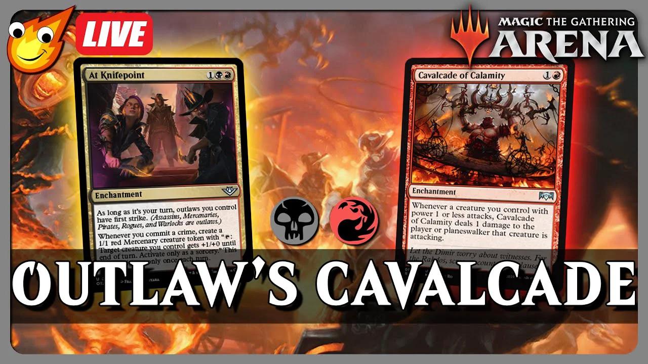 🔴 LIVE | Day 1 of Thunder Junction W/Outlaw's Cavalcade | Midweek Magic/Explorer | MTG Arena