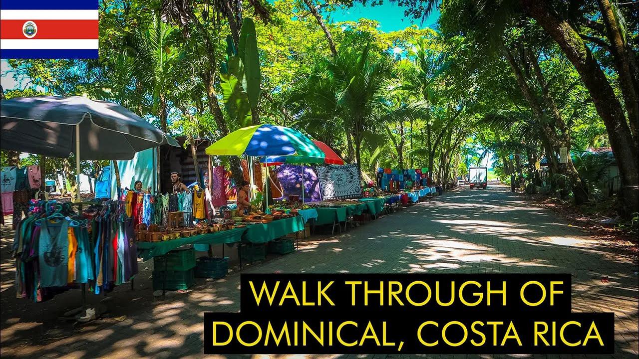 Walk Through Of Dominical, Costa Rica 4K - KNOW BEFORE YOU GO 🇨🇷