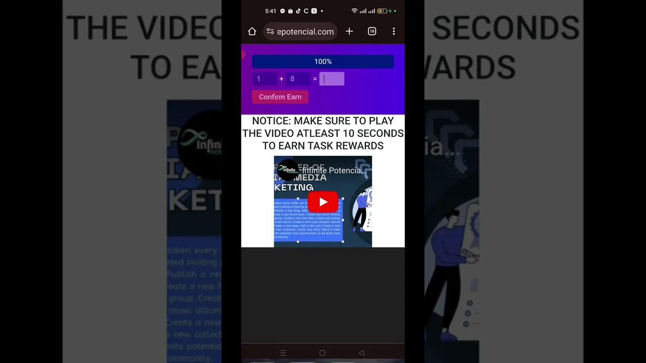 Paano magsimula sa Infinite Potencial