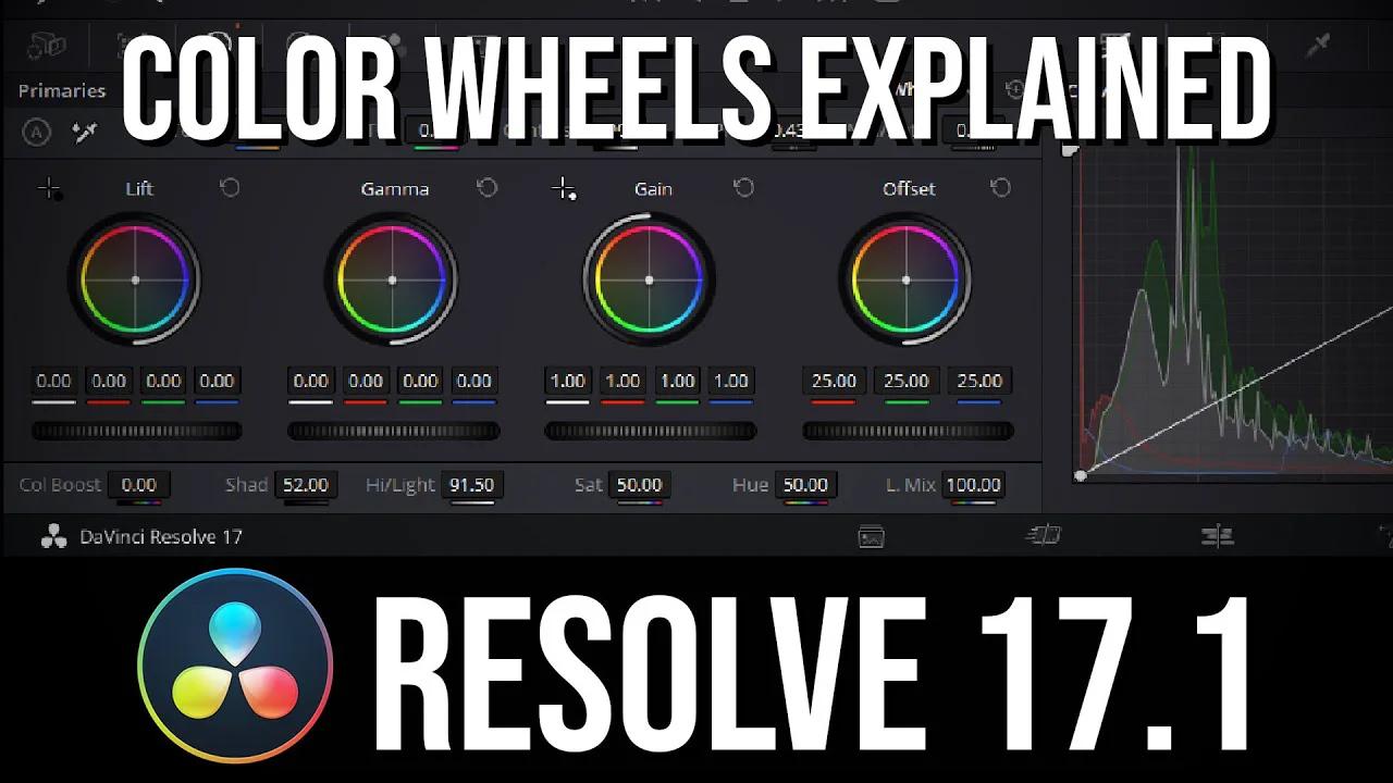 Color Wheels Explained for Color Grading in DaVinci Resolve 17 1