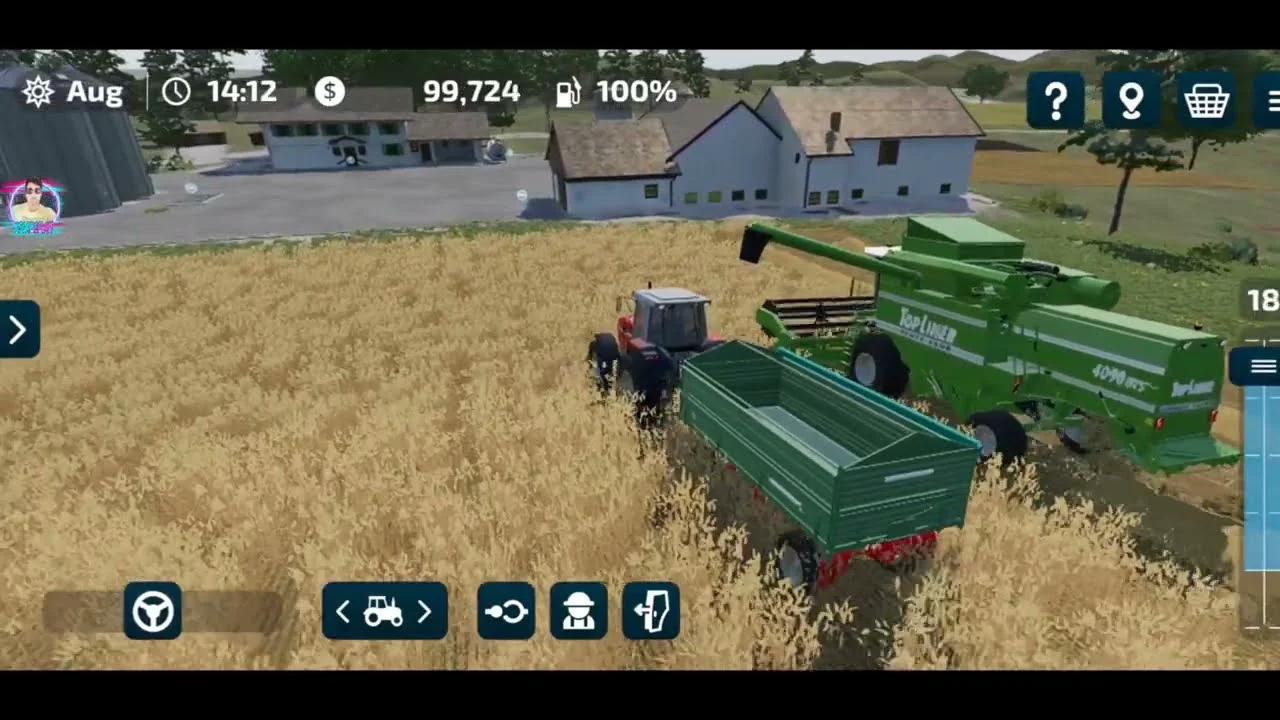 New Neubrunn Map | Farming Simulator 23 Mobile Android Gameplay HD