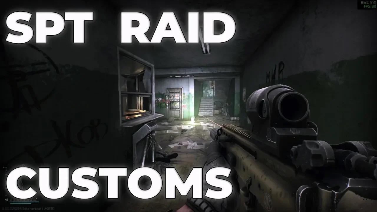 SPTarkov Customs Raid - Modded Escape from Tarkov Gameplay (No ...