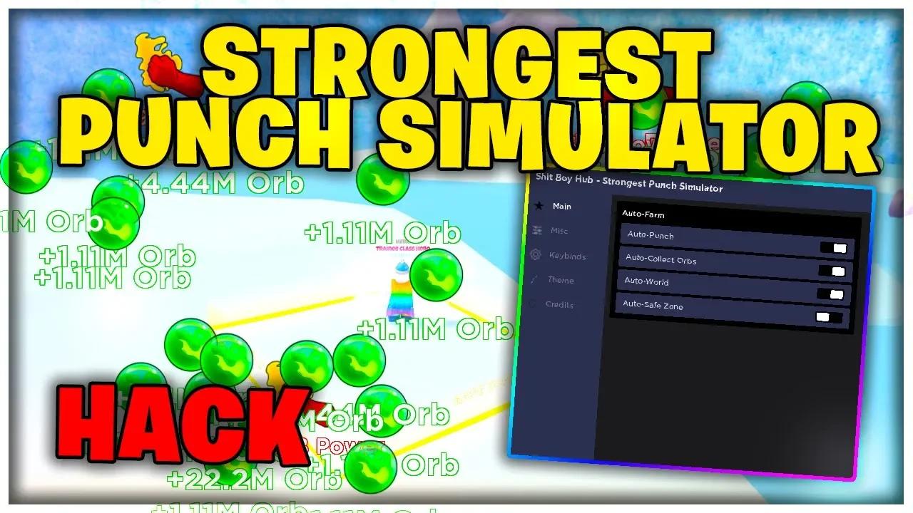 Strongest Punch Simulator HACK/SCRIPT | MAX STATS, AUTO COLLECT ORBS, AUTO FARM WORKING