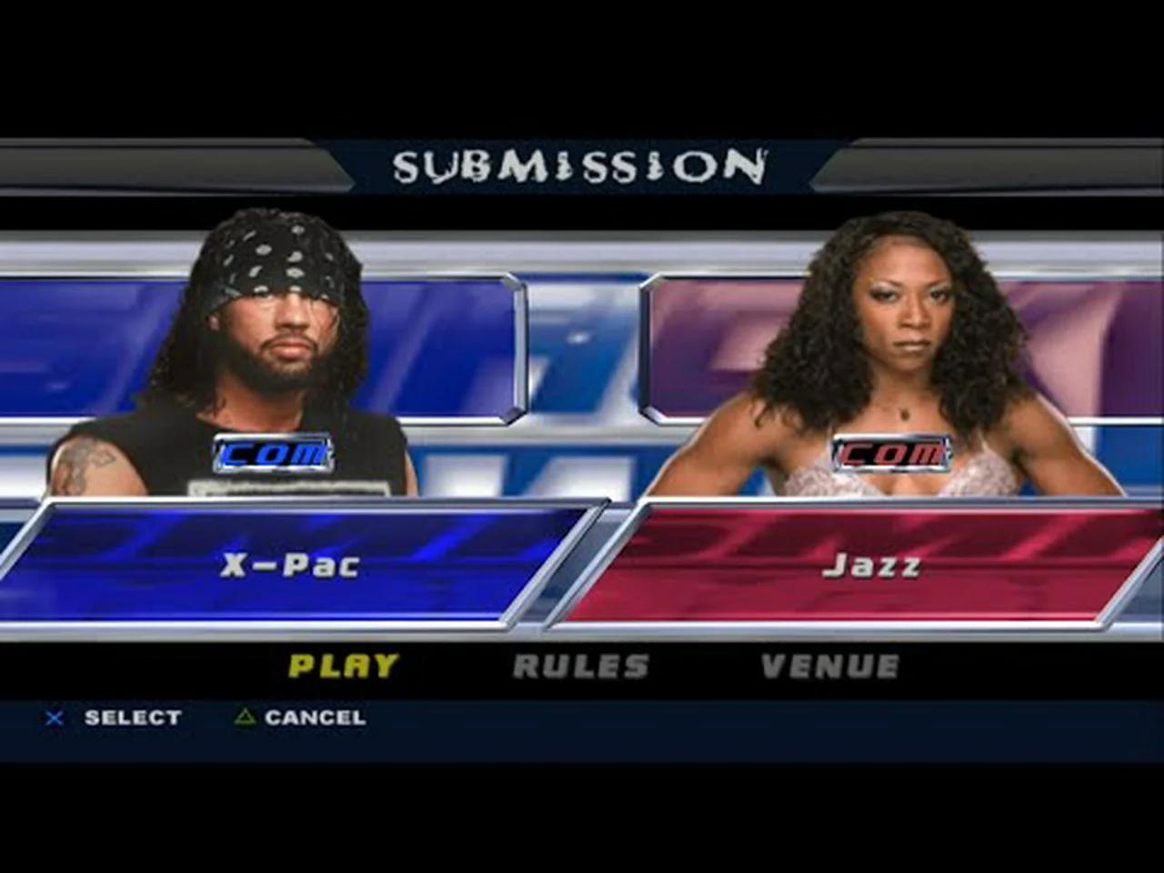 WWE SmackDown! Shut Your Mouth X-Pac vs Jazz