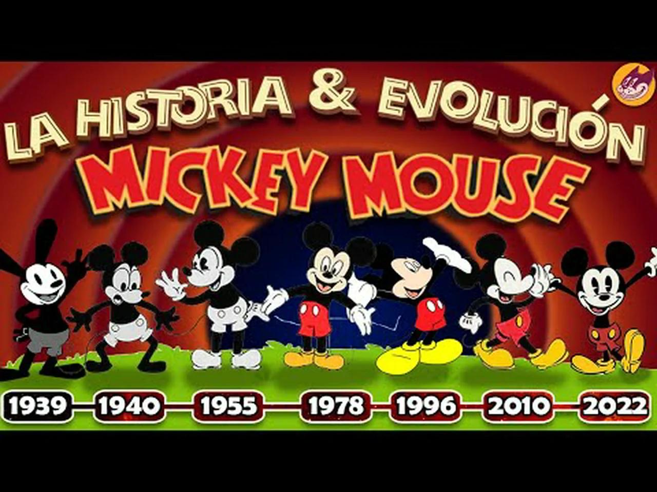 La Historia y Evolución de "Mickey Mouse" | Documental (1900 - 2022 ...