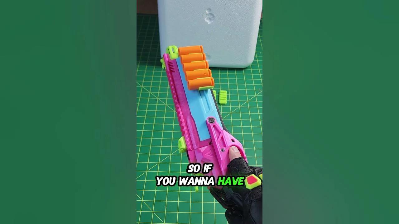 A Break Action Shell Ejecting Nerf Blaster 3dprinting 3dprintedtoys 6512