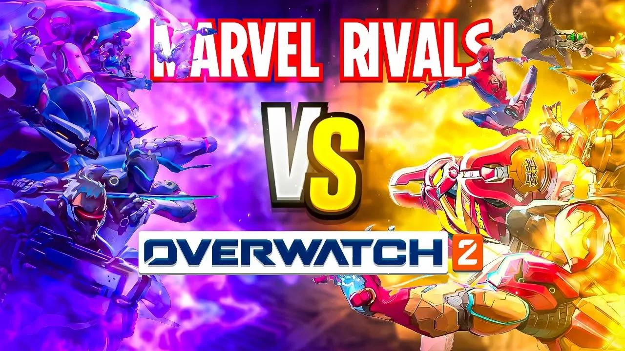 Marvel Rivals VS Overwatch 2 - Marvel Rivals Trailer Parody
