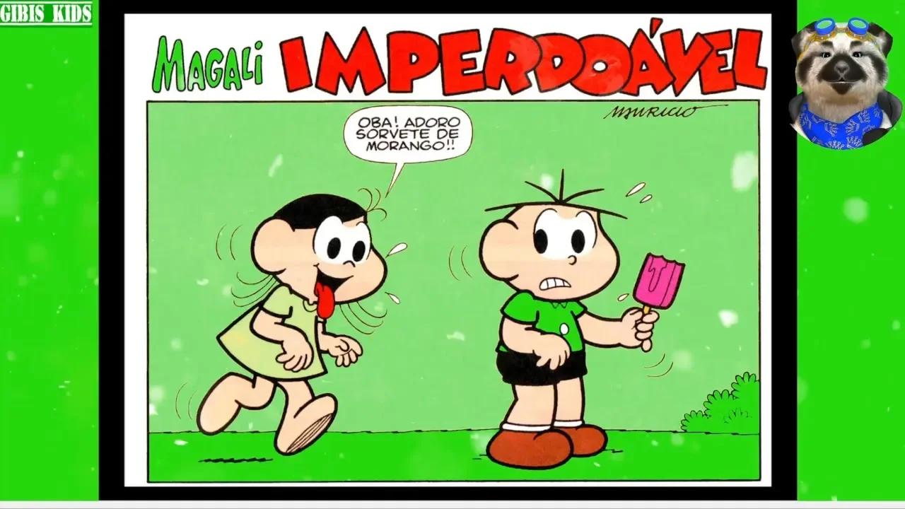 Magali Imperdoável (Quadrinhos) (Gibi Corte) (Áudio Gibi)