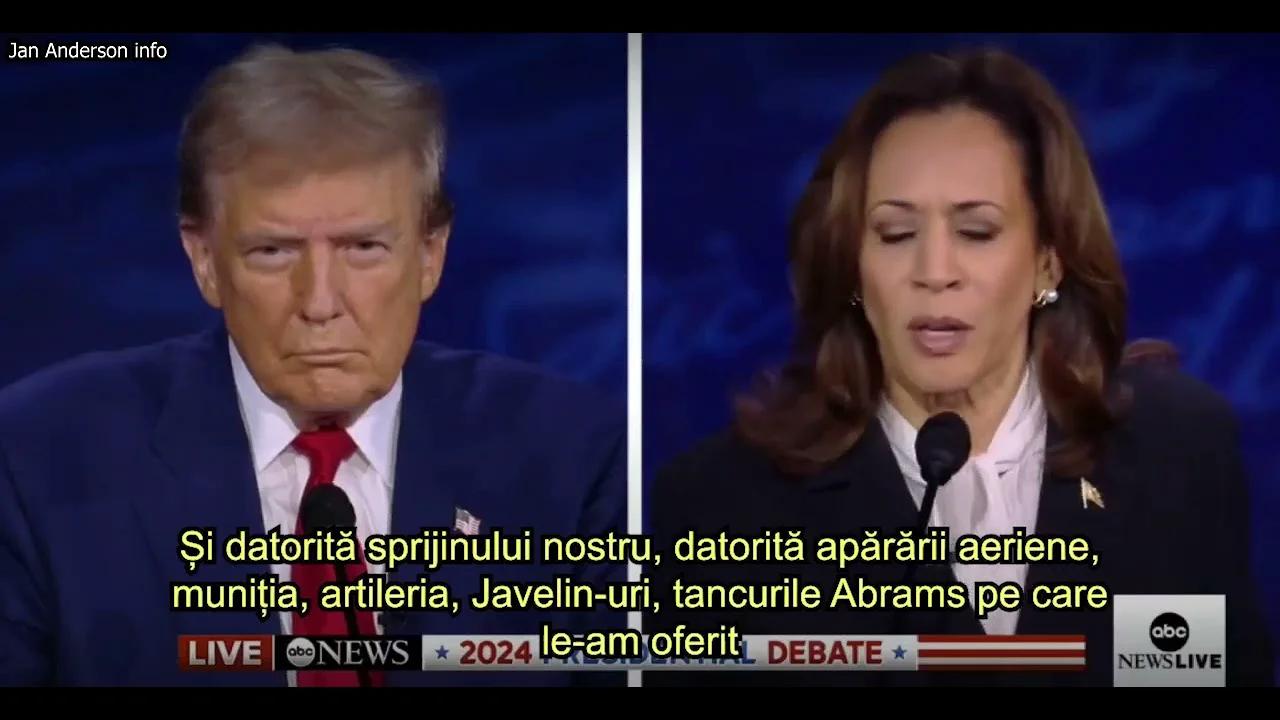 Muza doamnei Elena Lasconi, Kamala Harris, în confruntarea cu Donald ...
