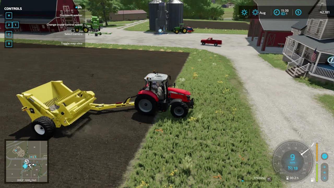 FIRST LOOK WALKTHROUGH ELMCREEK MAP FS22 Farming Simulator 22 PART 2