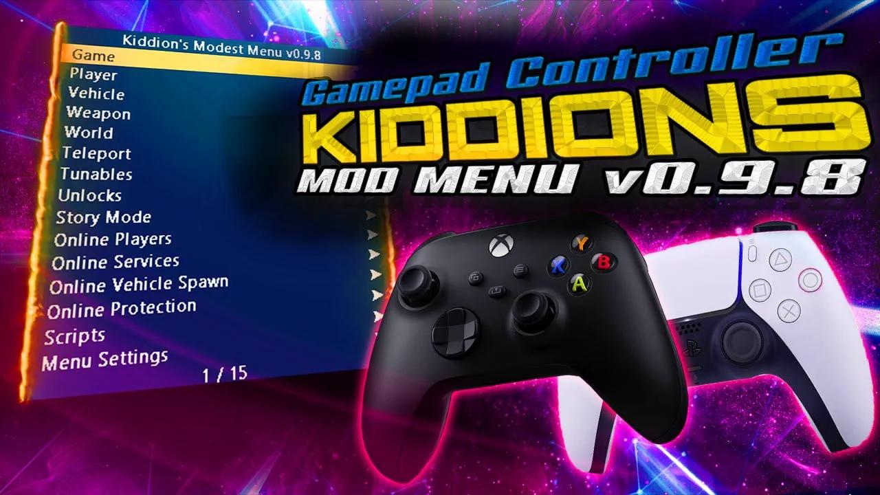 Como Poner el Kiddions Con Mandos de Xbox/Ps3/Ps4/Ps5 | GTA5 Online 1. ...