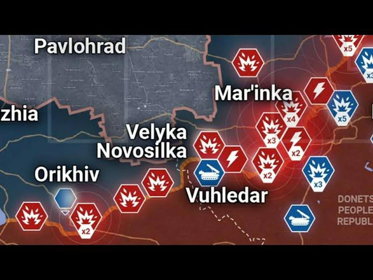 Ukraine War Update, Rybar Map for November 3