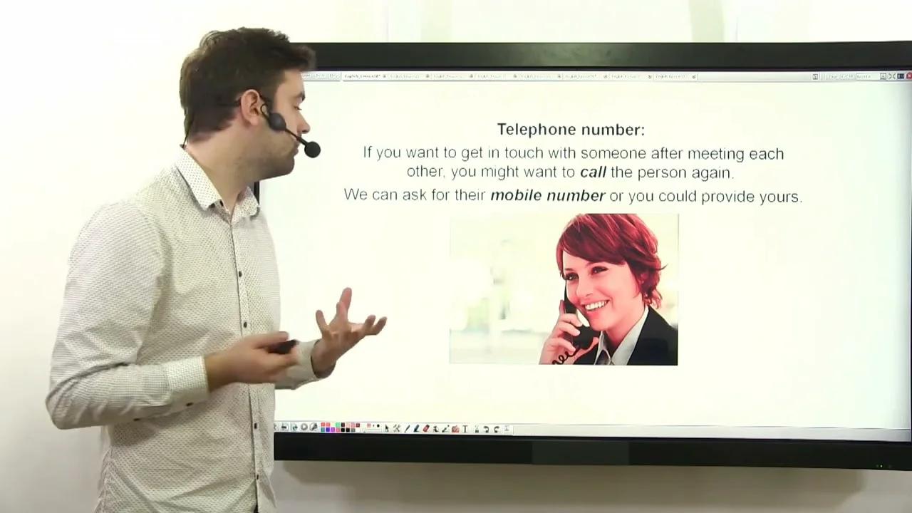 032 Learn English friends and family