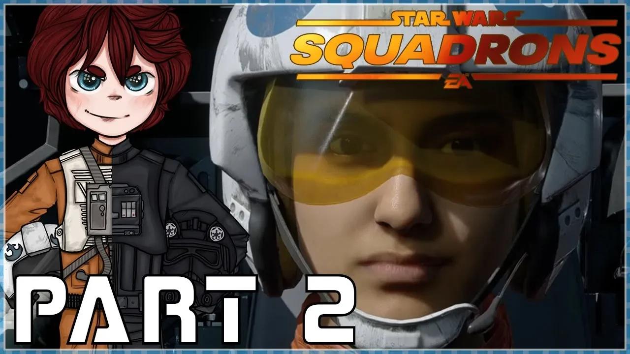 THE REBEL ESCAPE! - STAR WARS SQUADRONS Let's Play Part 2 (1440p 60FPS PC)