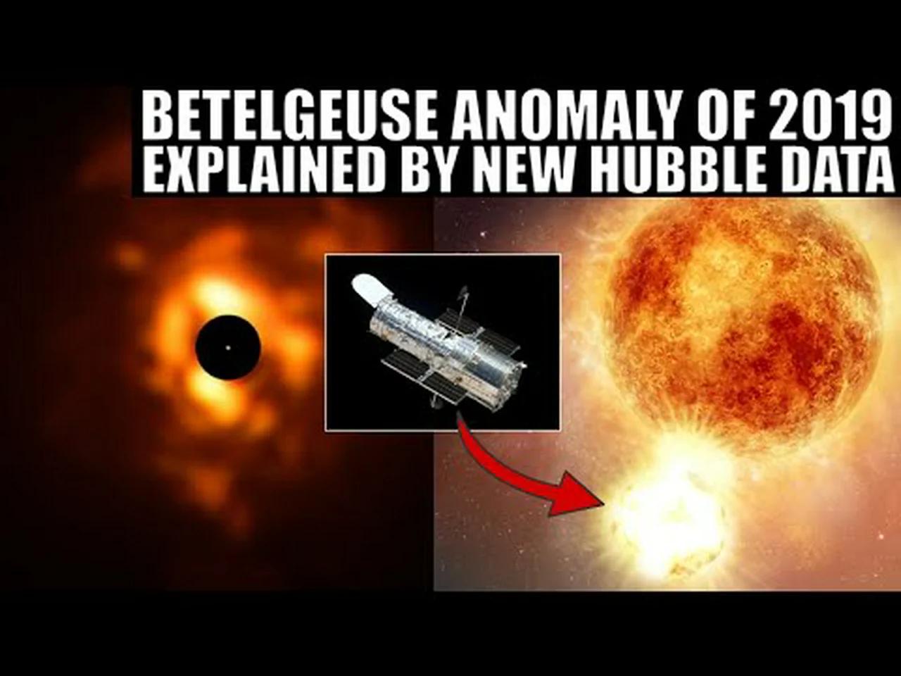 Hubble Data Finally Explains What Happened to Betelgeuse In 2019