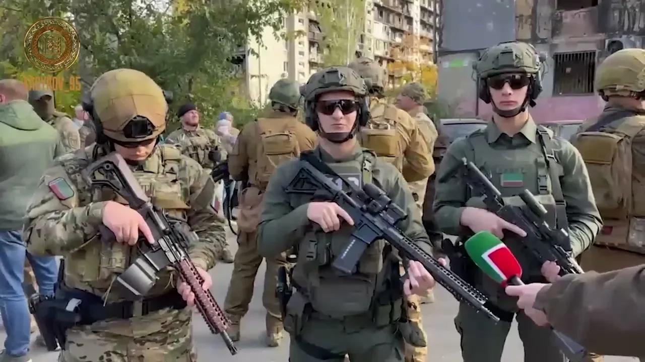 Minister of Culture Aishat Kadyrova visits Liberated Mariupol. Chechen ...