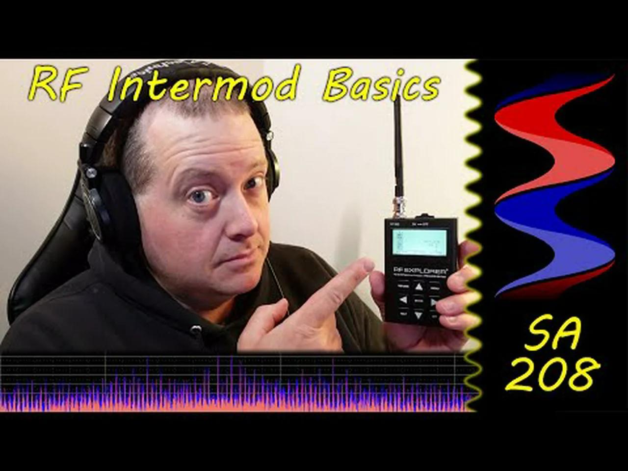 RF Intermodulation and the RF Explorer Pro Audio Edition