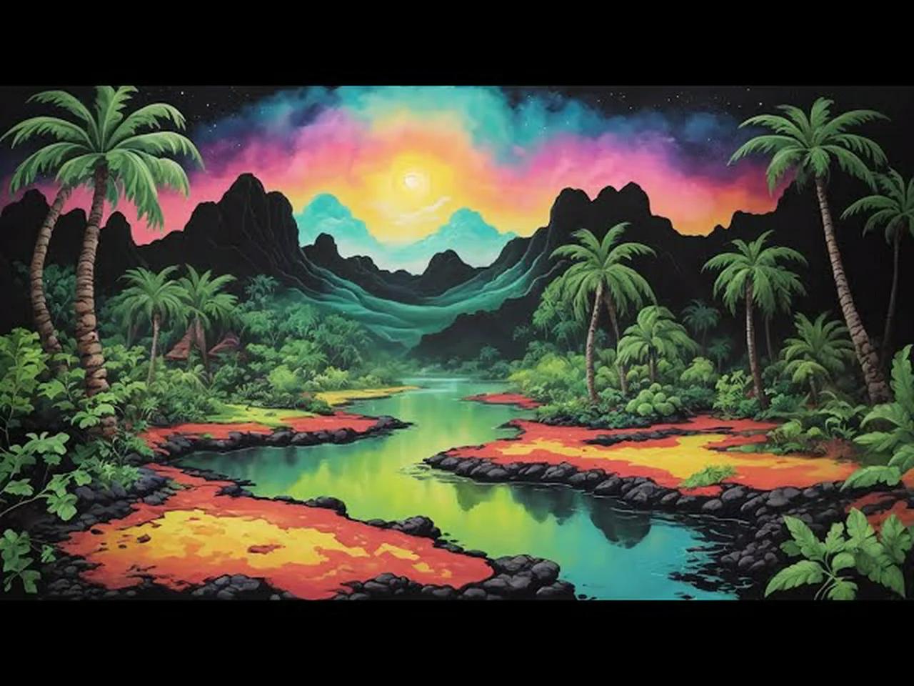 Dark Prehistoric Music Tar Pits