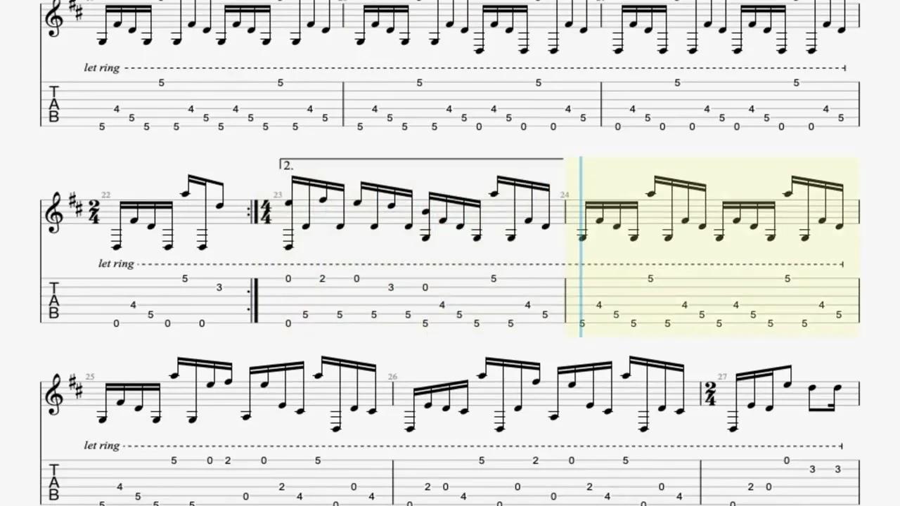 Promise - Ben Howard (Fingerstyle Tab/Notations)