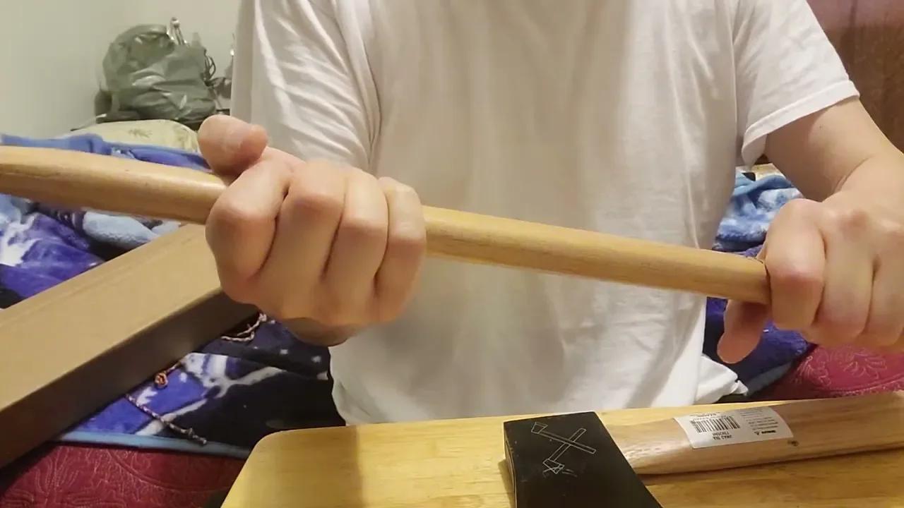 unboxing Cold Steel ax gang Hatchet