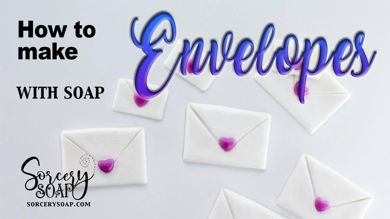 How to Make Envelopes with Soap