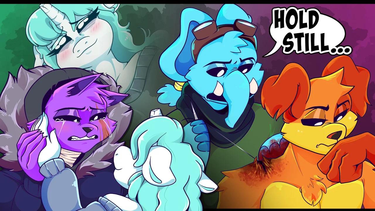 CatNap X DogDay & CraftyCorn's Infected Love | Poppy Playtime Chapter 3┃Smiling Critters Comic Dub