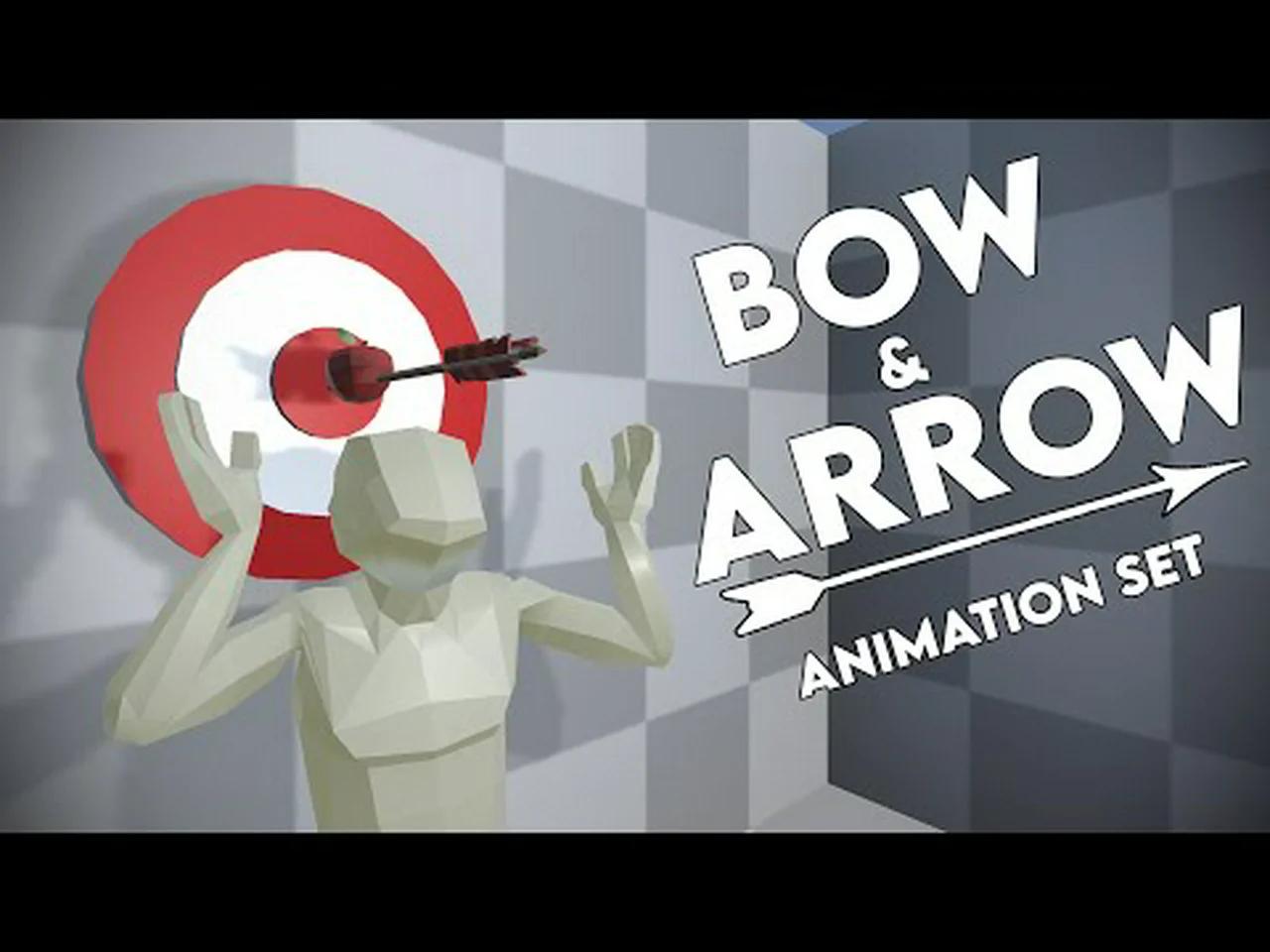 BOW & ARROW ANIMATION PACK (Souls Like) [Unity Asset Store]