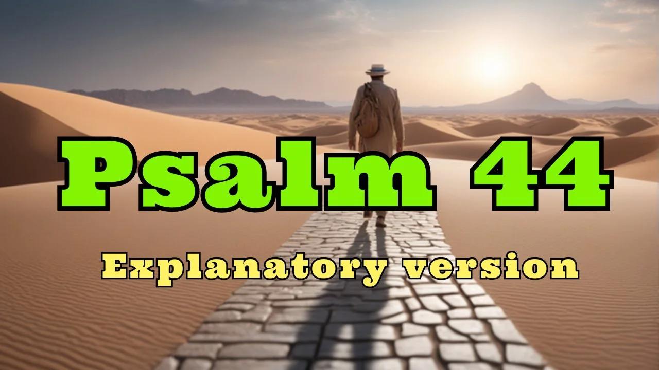 Explanatory version of Psalm 44