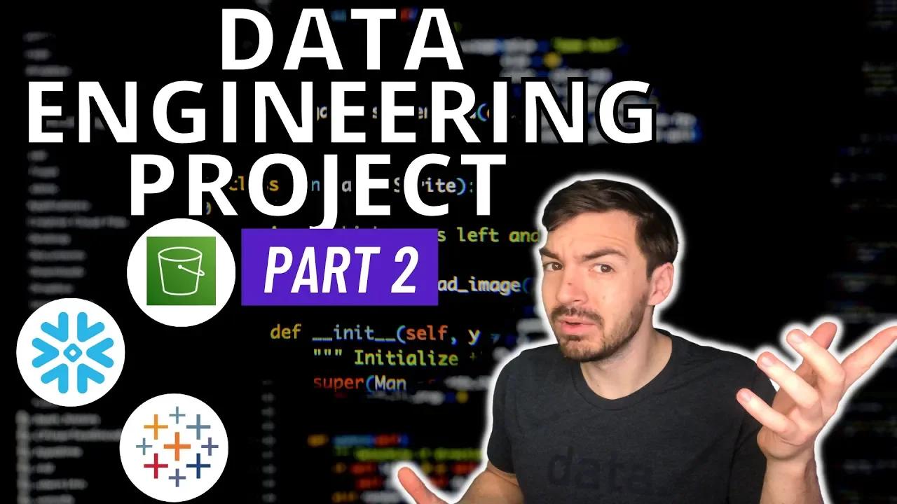 Data Engineering Project Part 2 Inserting And Parsing Json Into Snowflake