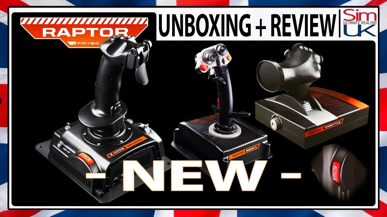 NEW Budget HOTAS Option The Raptor Range Flight Sticks & Throttle ...