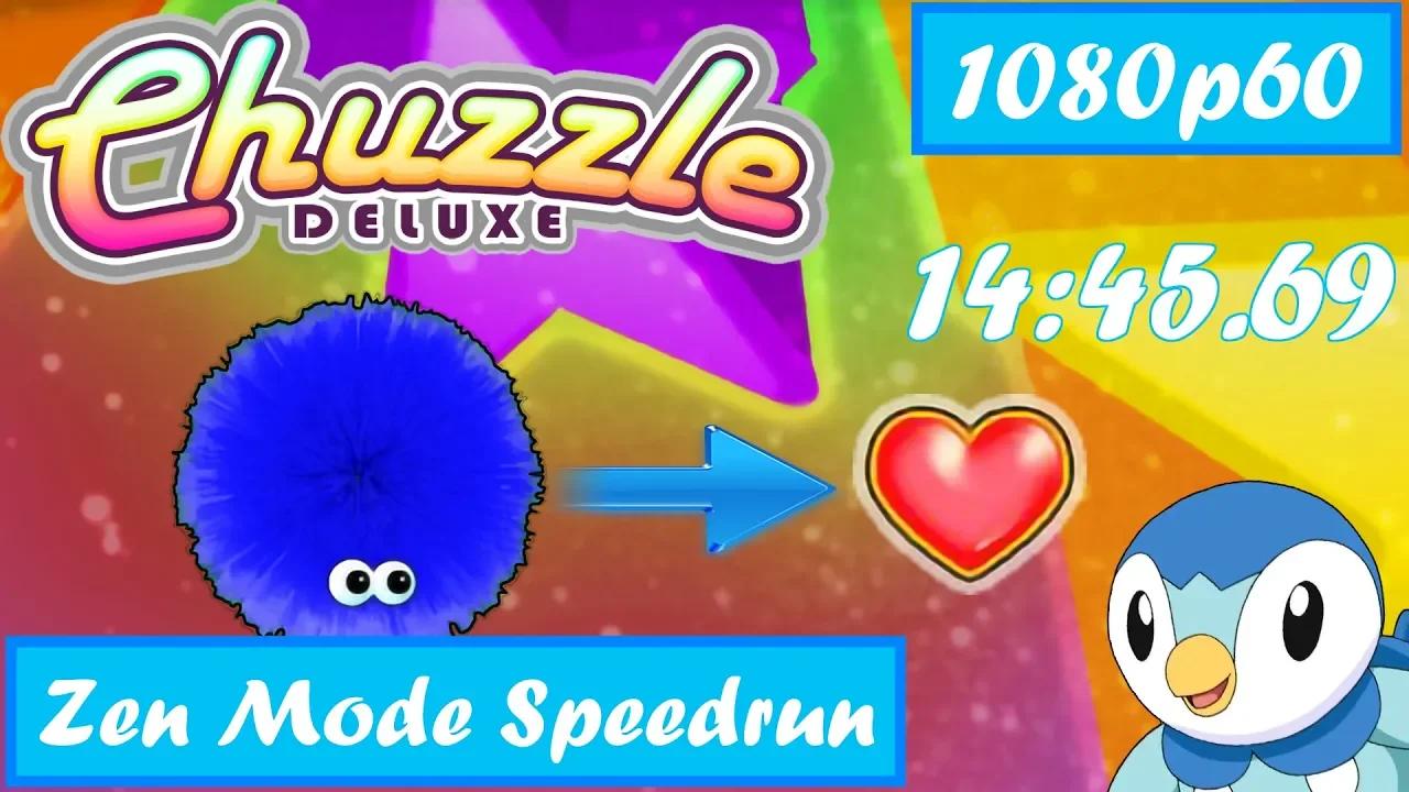 Chuzzle Deluxe (2005, PC) | Zen Mode Speedrun (Heart, 14:45.69 ...