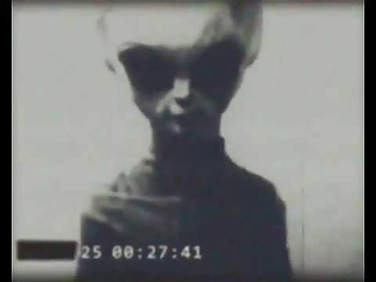 "Skinny Bob" - KGB Alleged Alien Videos - Normal and Enhanced