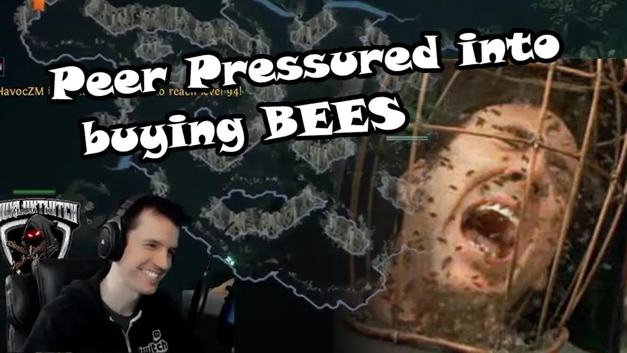 Path of Exile: Peer pressured into buying BEES (funny moments)