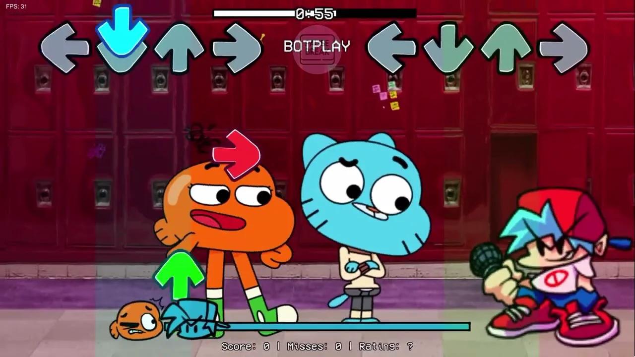 Fnf watterson MOBILE | the amazing funk of gumball
