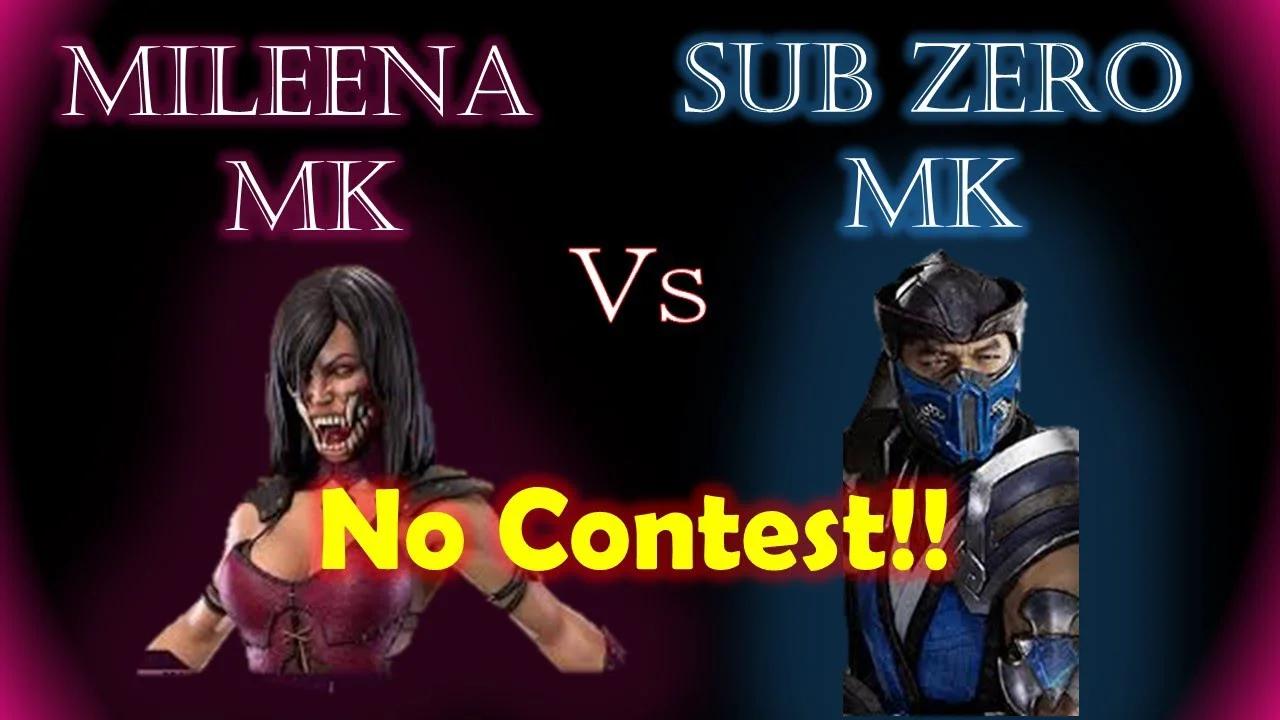 Sub Zero Vs Mileena Mk - Soul Calibur 6 Ranked
