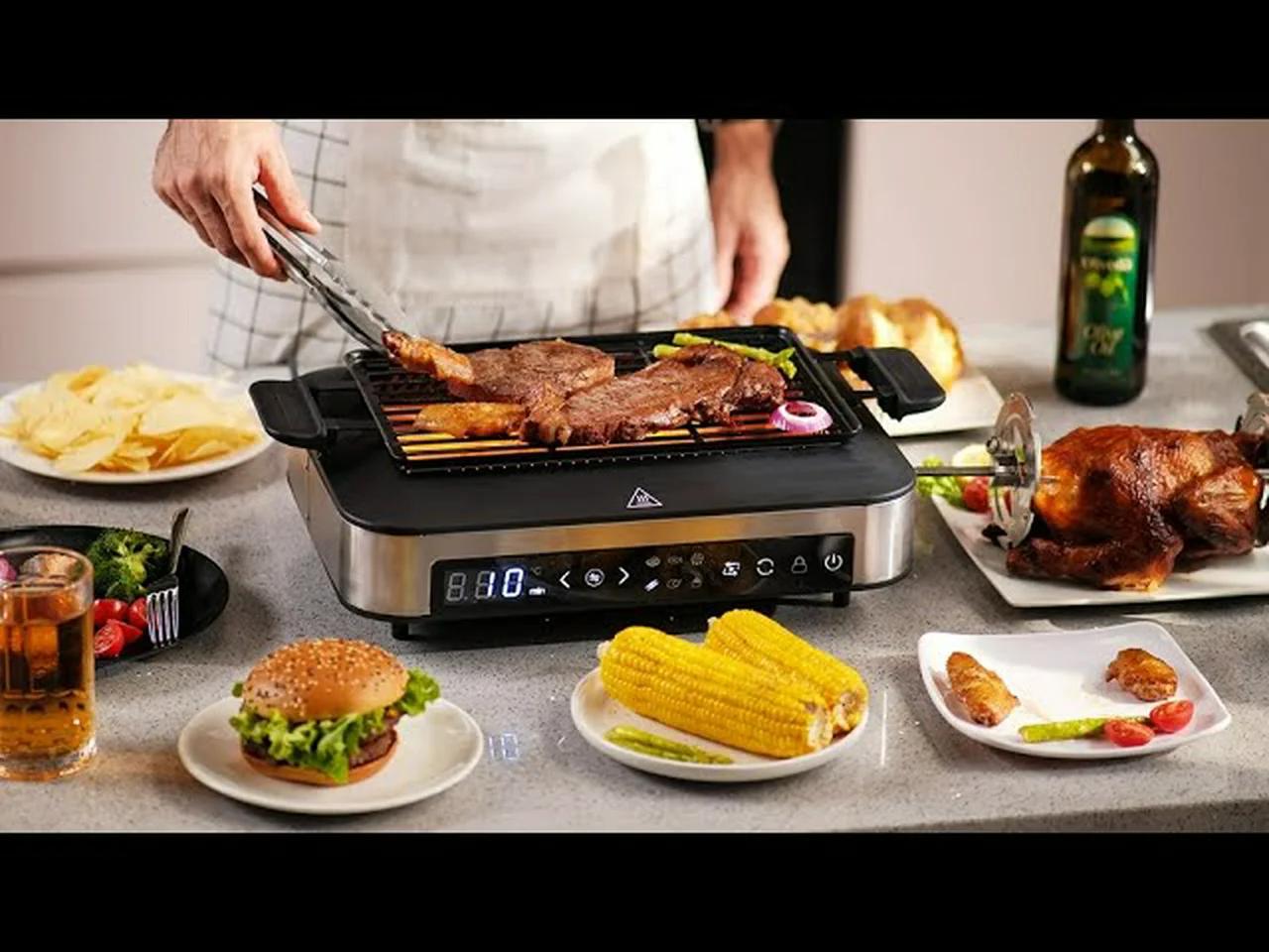 Barbechef: A Smart Cook System that Grills Indoor, Smokeless
